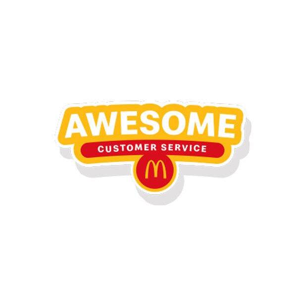 Awesome Customer Service Pin Pack of 5