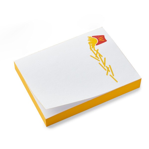 Falling Fries Post-It Note Pad